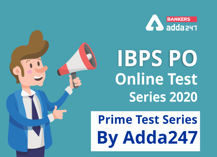 IBPS PO Online Test Series 2020: Prime Test Series By Adda247
