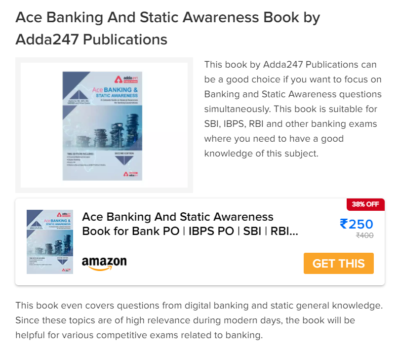 Are Adda247 books are the best for banking examinations