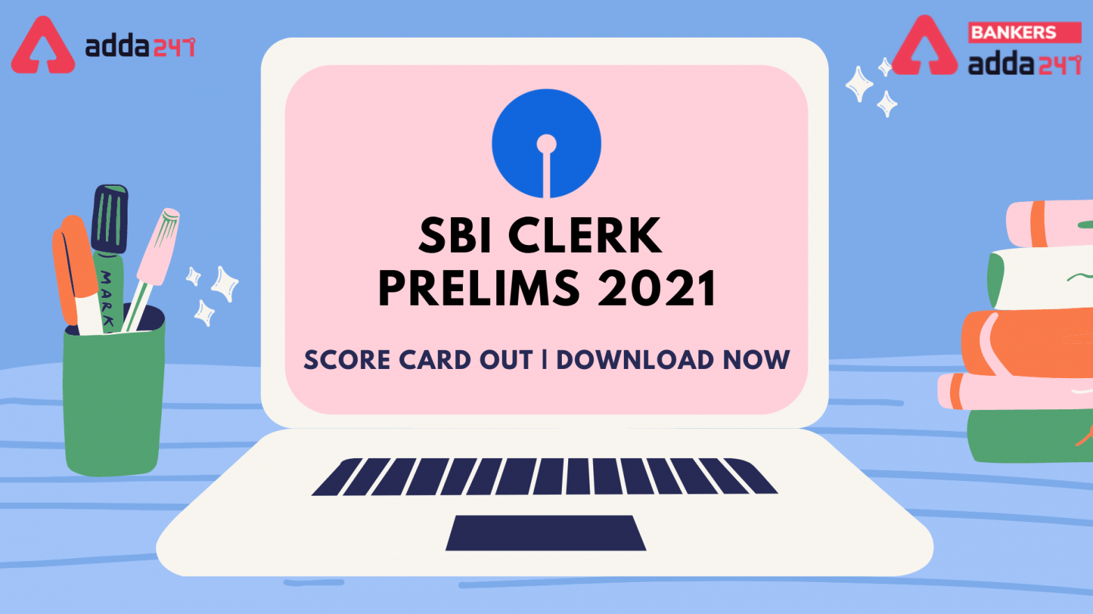 SBI Clerk Score Card 2021 Out For Clerk Prelims Exam