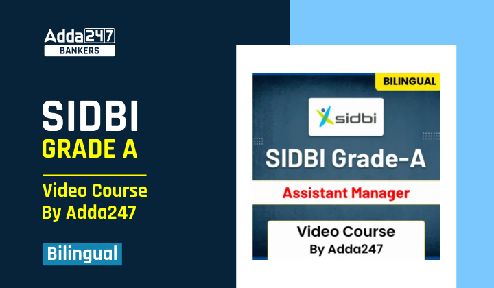 SIDBI Grade A Video Course By Adda247 – Bilingual