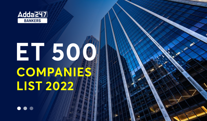ET 500 companies list 2022