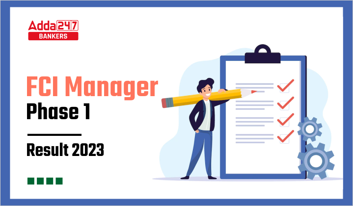 FCI Manager Result 2023 Out, Direct Download Link
