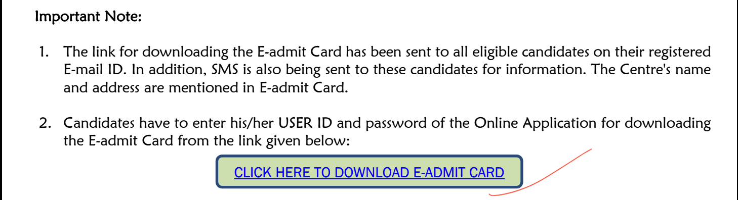 DFCCIL Admit Card 2023 Out, Direct Download Call Letter Link