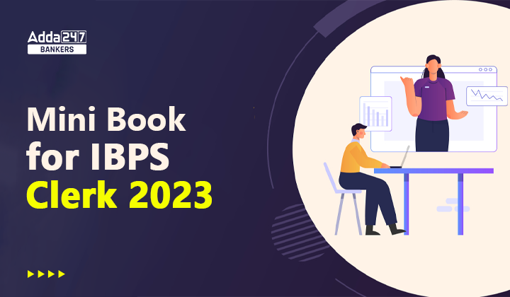 Mini Book for IBPS Clerk 2023, Download PDF With Solutions