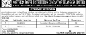 TSNPDCL Recruitment 2023, Apply Online for 3766 Vacancies