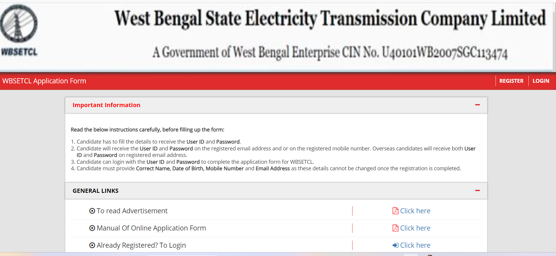 WBSETCL Recruitment 2023 Apply Online Last Date Today