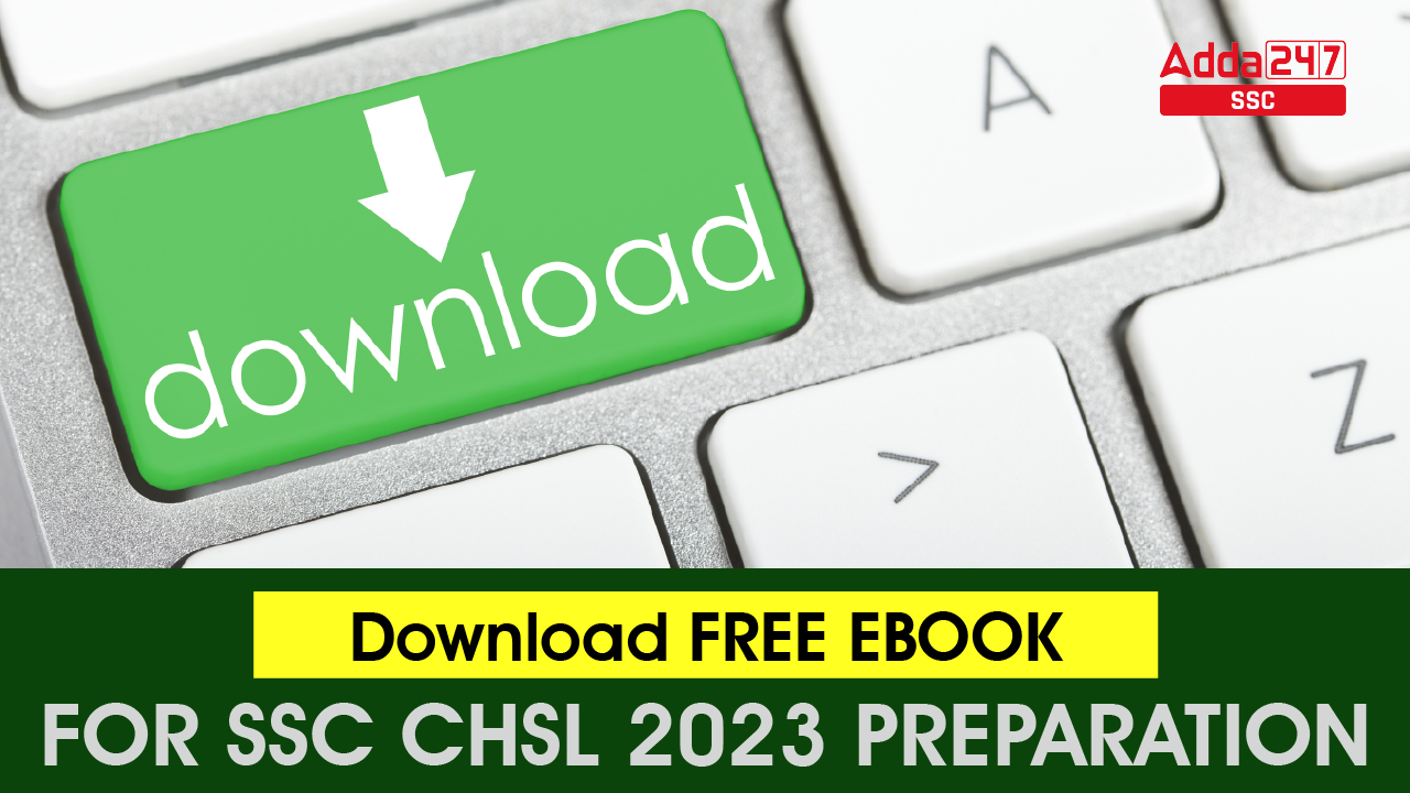 Download FREE EBOOK for SSC CHSL 2023 Preparation
