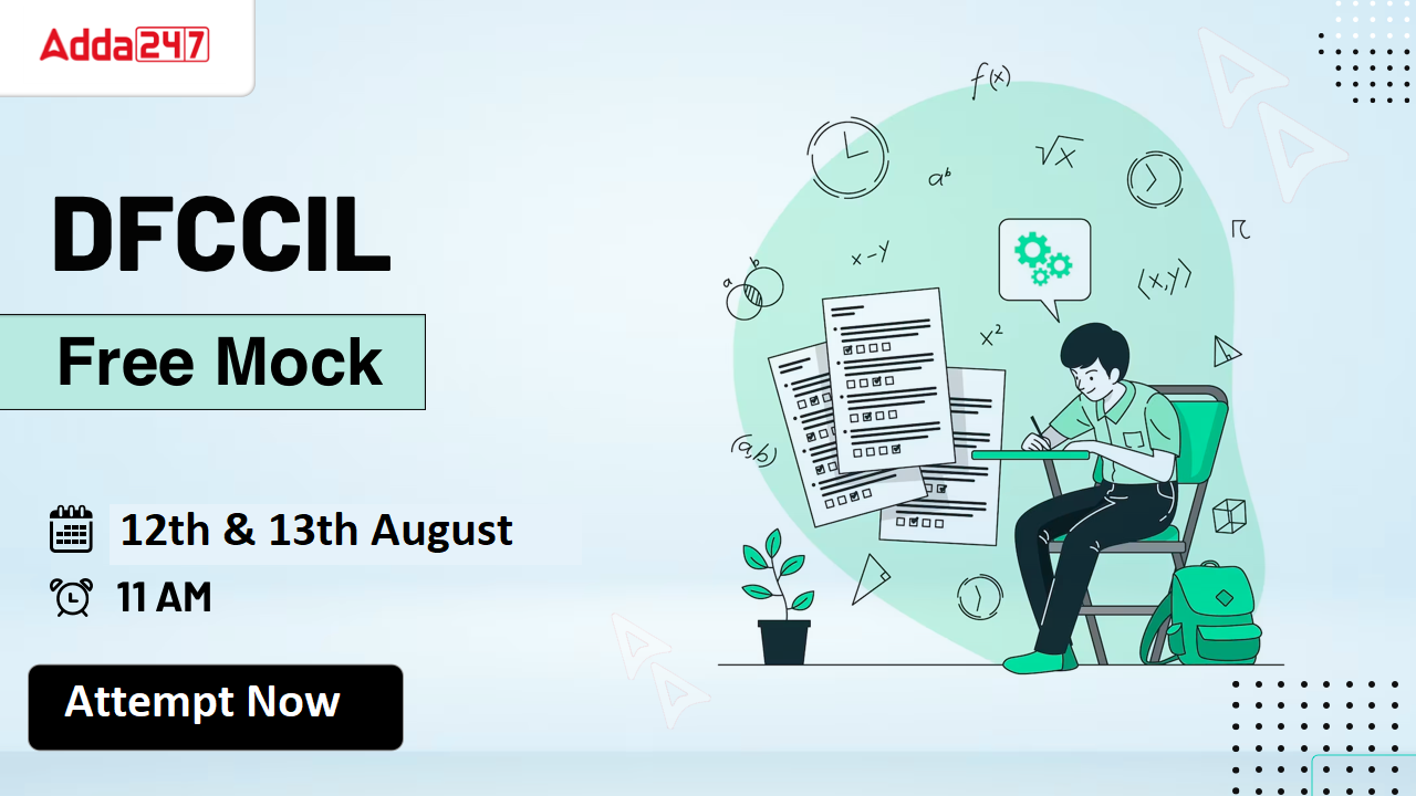 FREE MOCK For DFCCIL Exam 2023