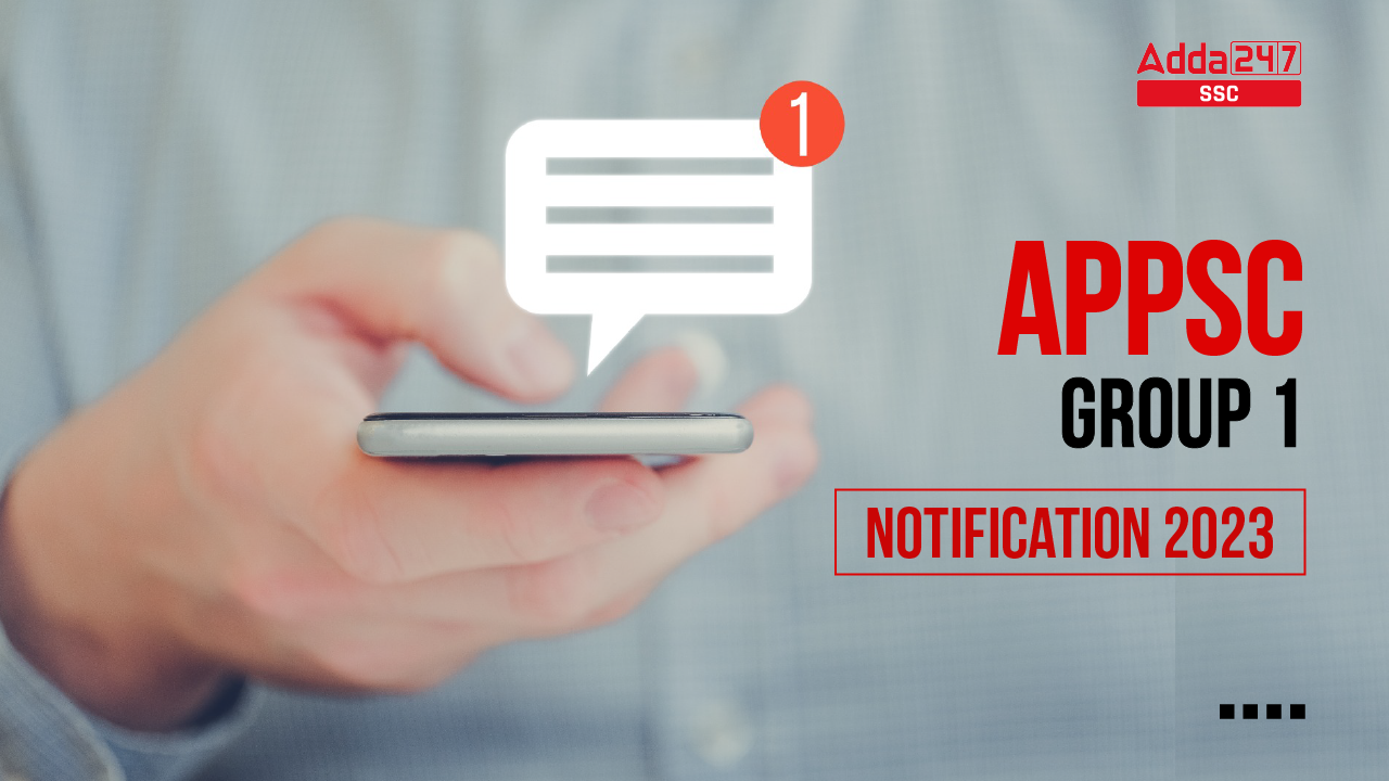 APPSC Group 1 Notification 2023