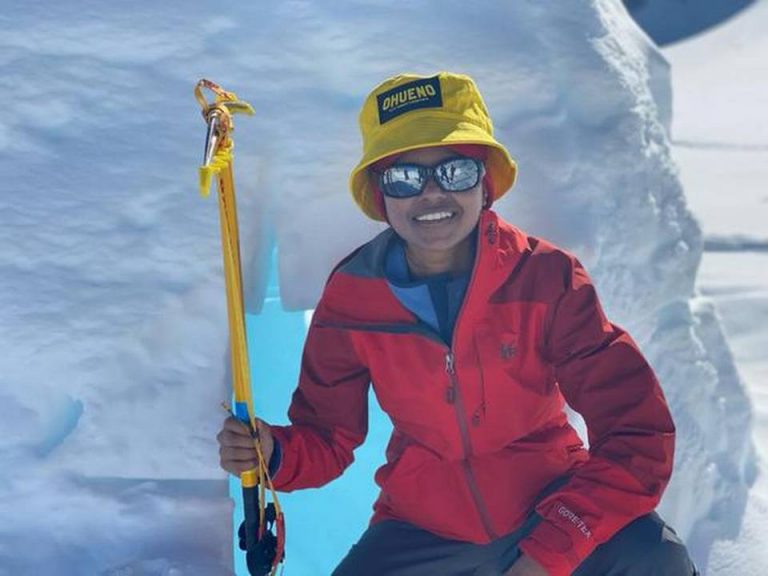 India's Malavath Poorna scales Antarctica's Highest Peak