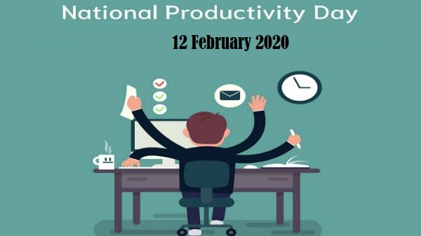 National Productivity Day observed globally on 12 February