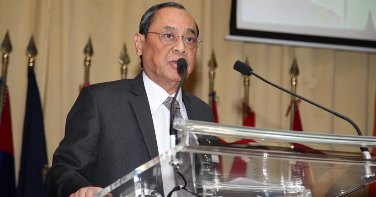 Ranjan Gogoi takes oath as Member of Rajya Sabha Ranjan Gogoi takes oath as Member of Rajya Sabha