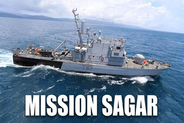 India starts "Mission Sagar" to assist island nations in EIO