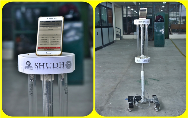 IIT Kanpur develops UV sanitizing device 'SHUDH'