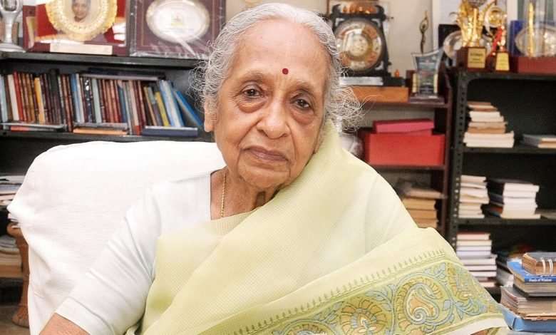 Padma Award winning Renowned Oncologist Dr V Shanta passes away