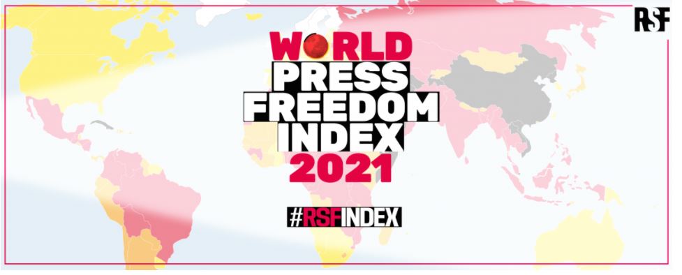 India Ranks 142 in World Press Freedom Index 2021