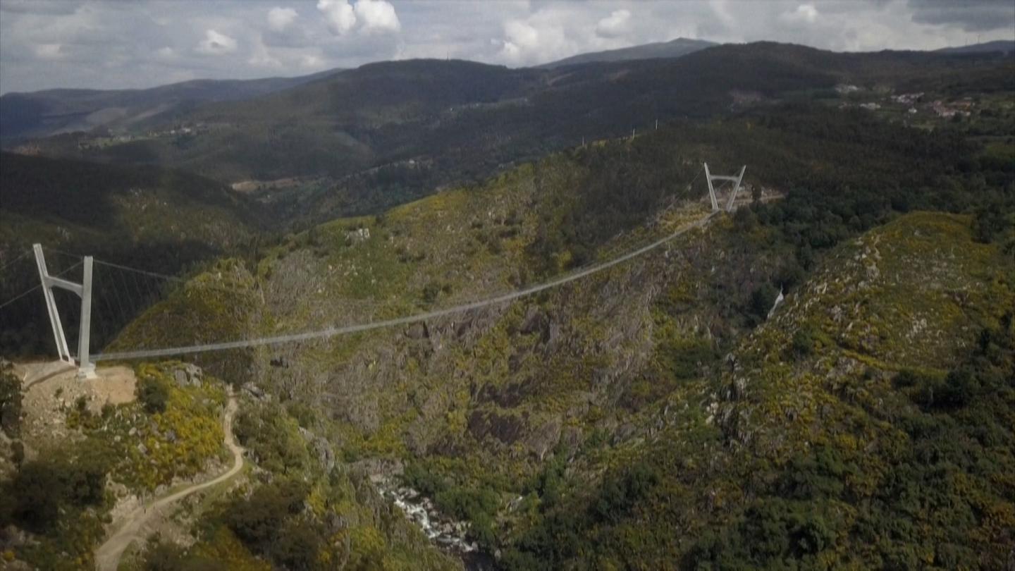 The World's Longest Pedestrian Bridge Opens in Portugal