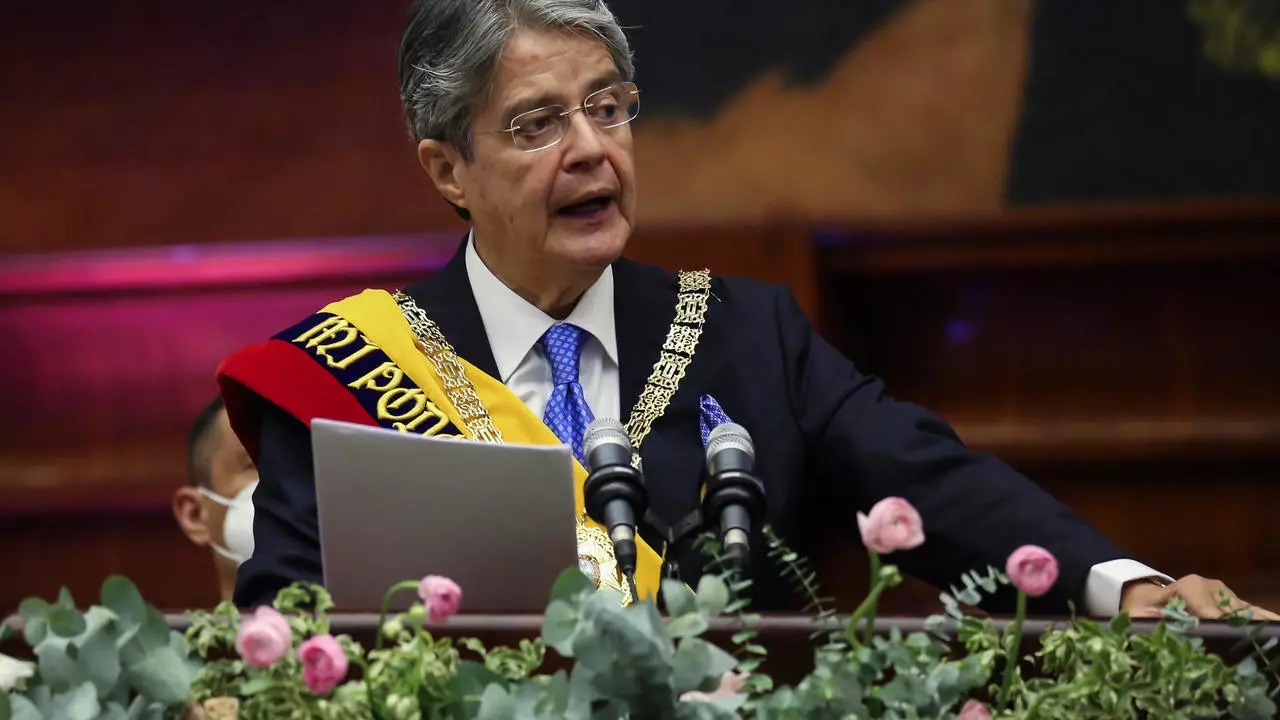 Ecuador's Lasso sworn in as first right-wing leader in 14 years