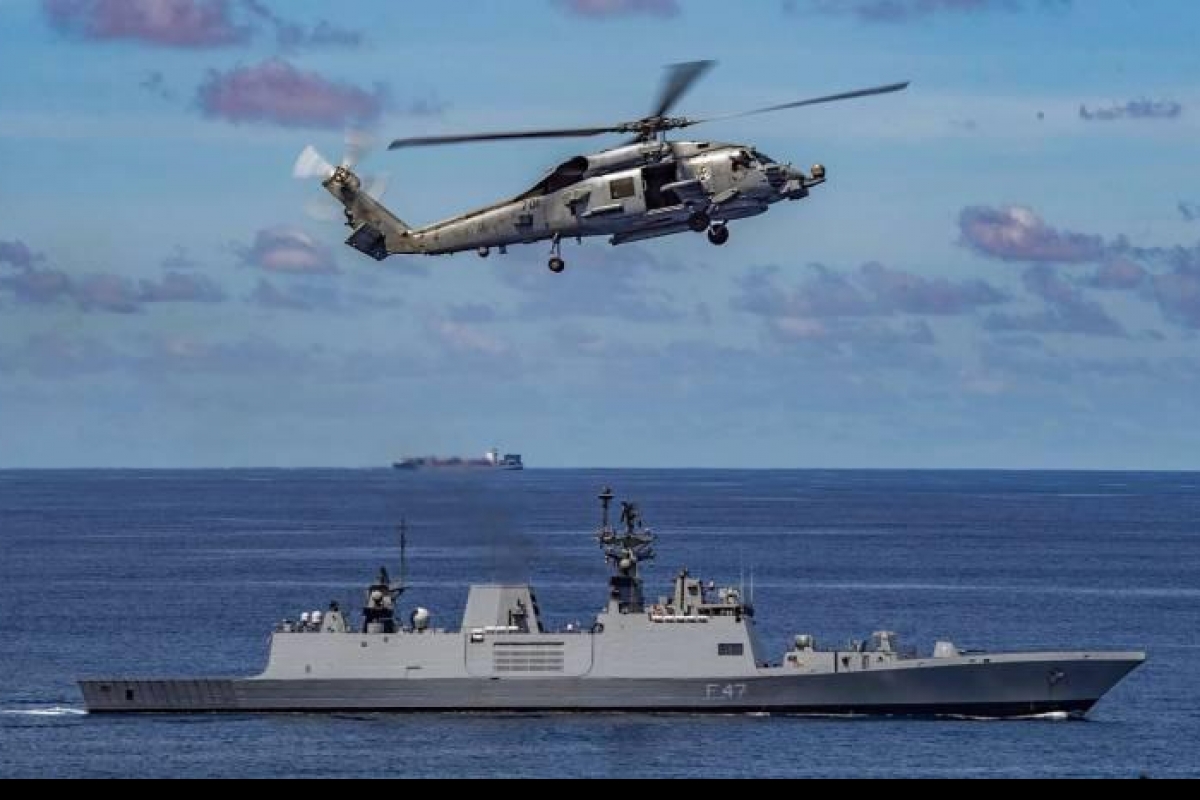 India- USA Navy Passage Exercise in Indian Ocean Region