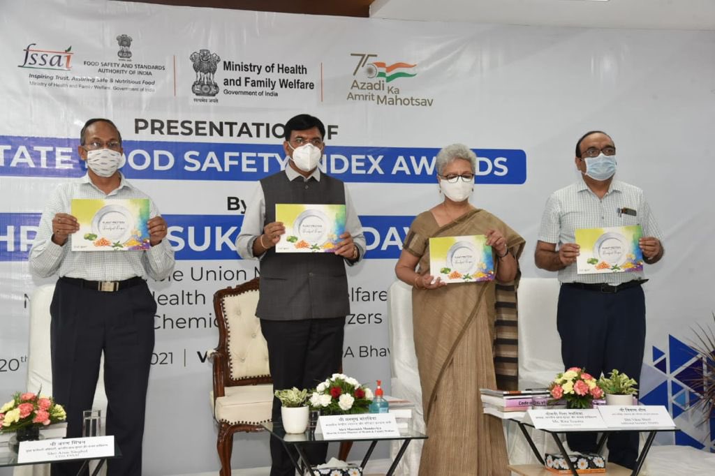 FSSAI's 3rd State Food Safety Index 2021 released