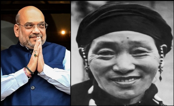 Amit Shah lays foundation stone of Rani Gaidinliu museum