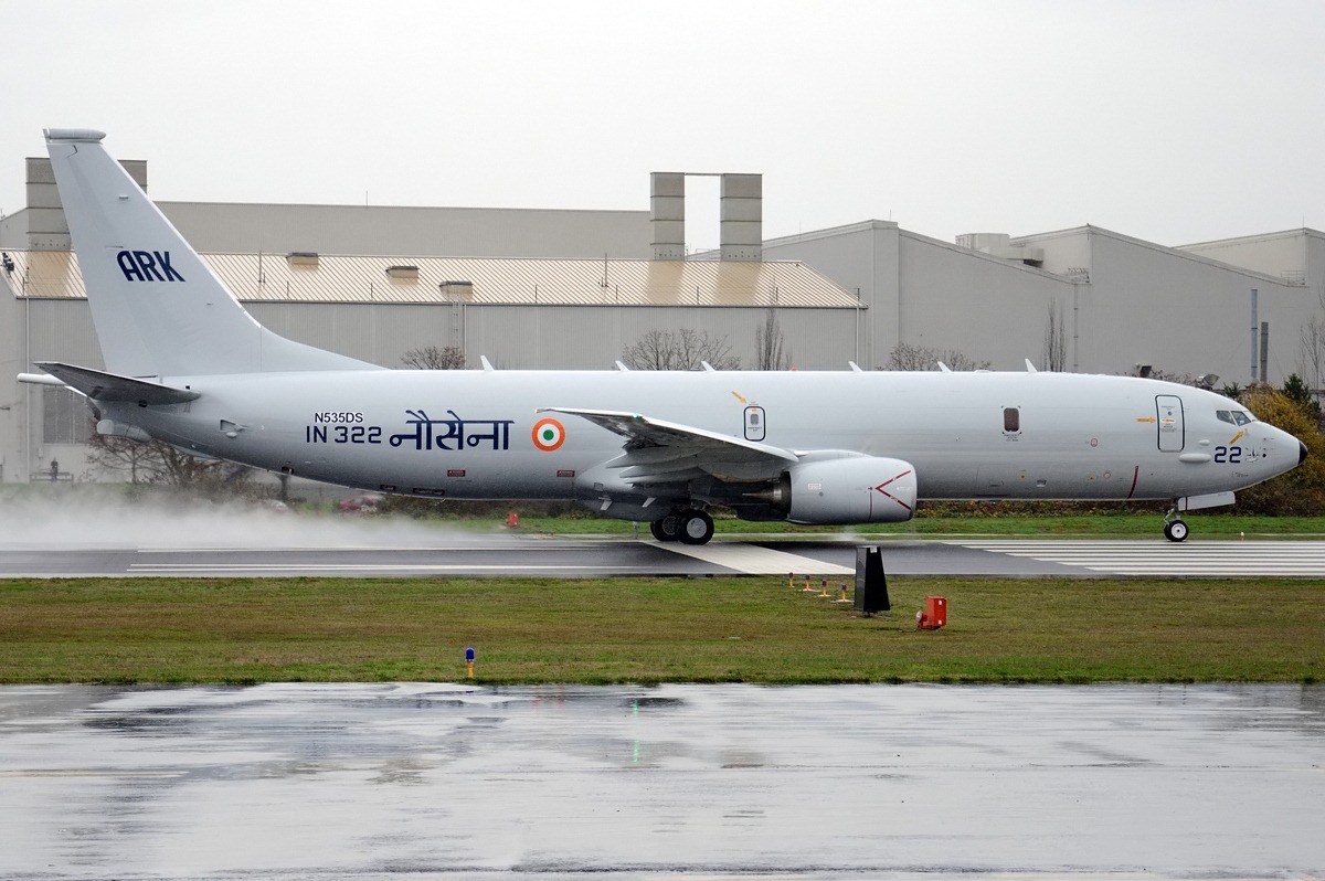 Patrol Aircraft: US Boeing delivers 12th P-8I maritime patrol aircraft ...