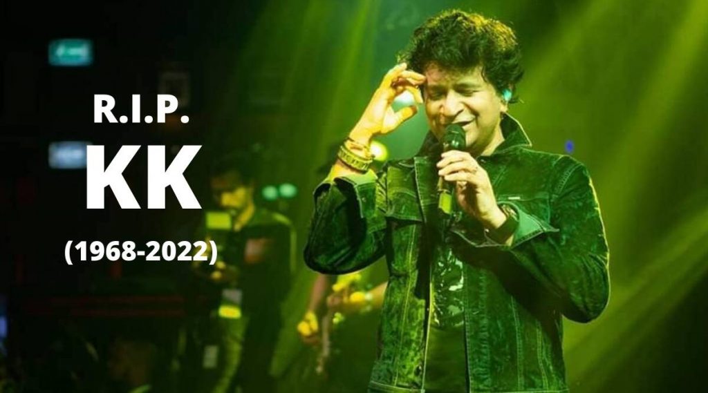 Bollywood Singer KK dies after performing at Kolkata concert