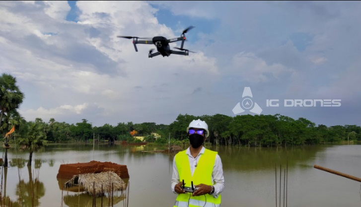 Global Airwards Best Drone Organization Award wins by IG Drones