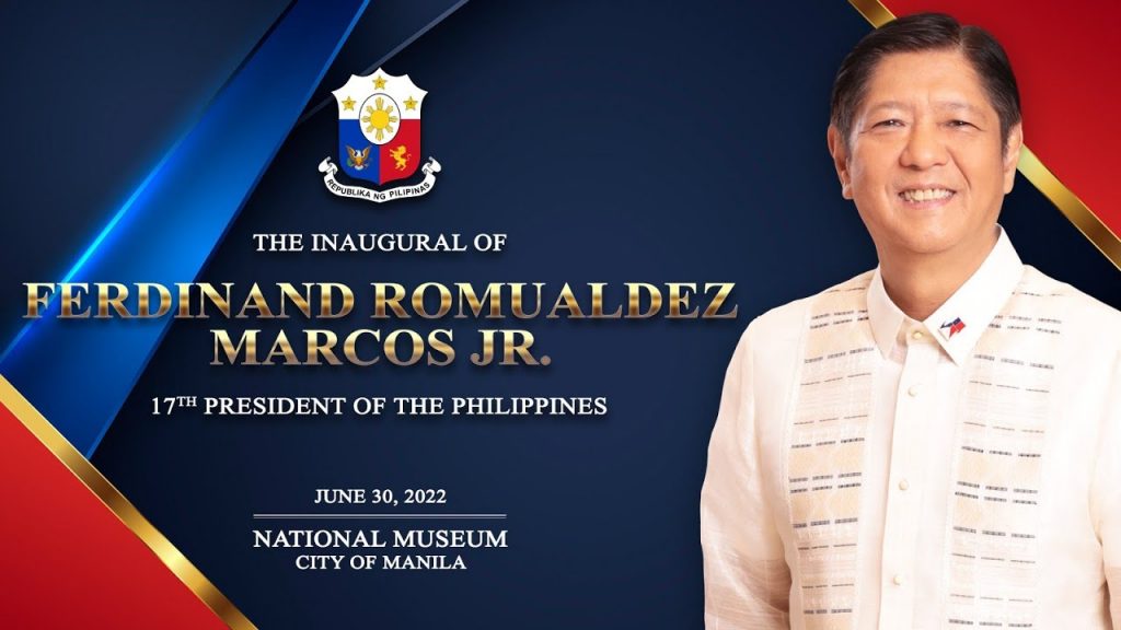 Ferdinand Marcos Jr. takes oath as Philippine president