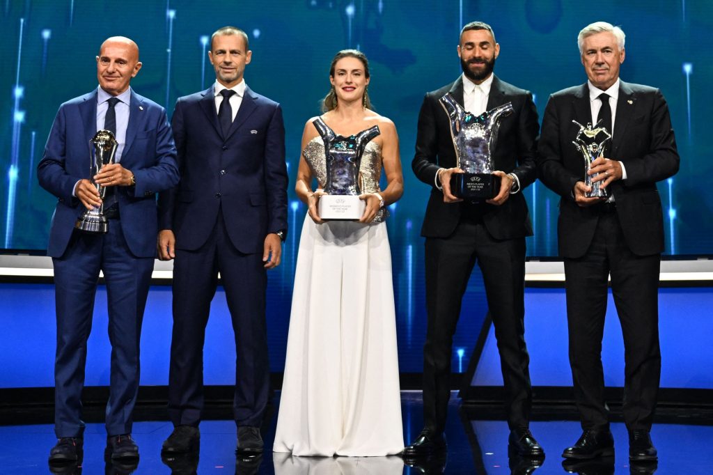 UEFA Awards: Karim Benzema, Alexia Putellas win UEFA best player awards