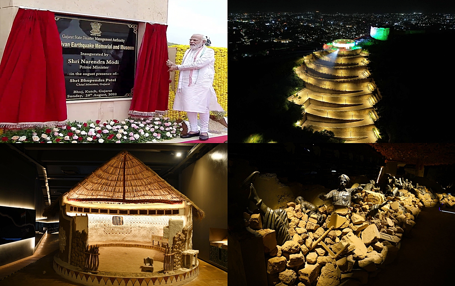PM Narendra Modi dedicates India's first earthquake memorial