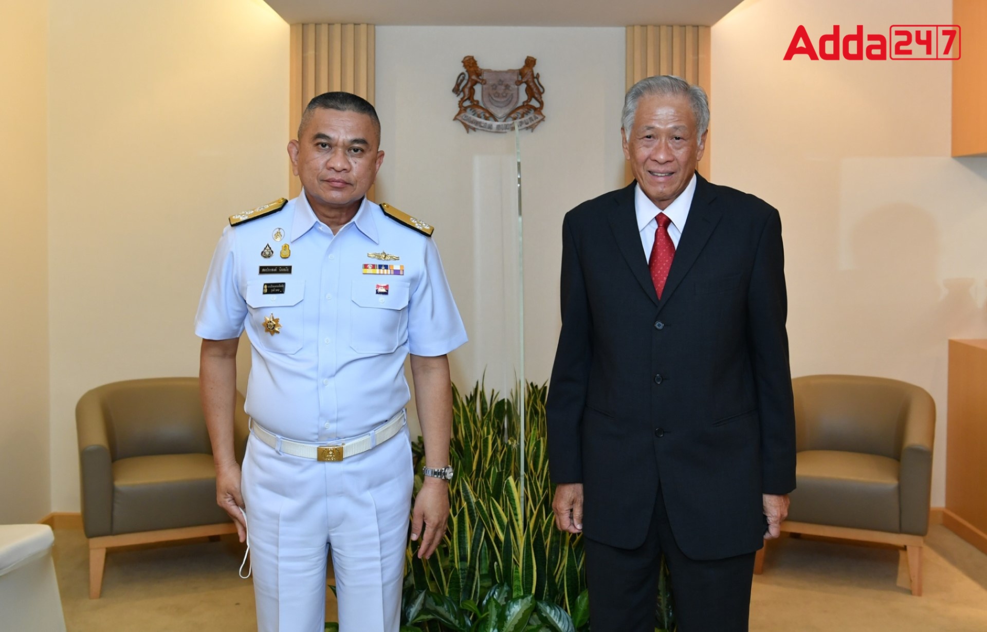 Singapore awarded 'Meritorious Service Medal' to Lamba, Former Navy ...