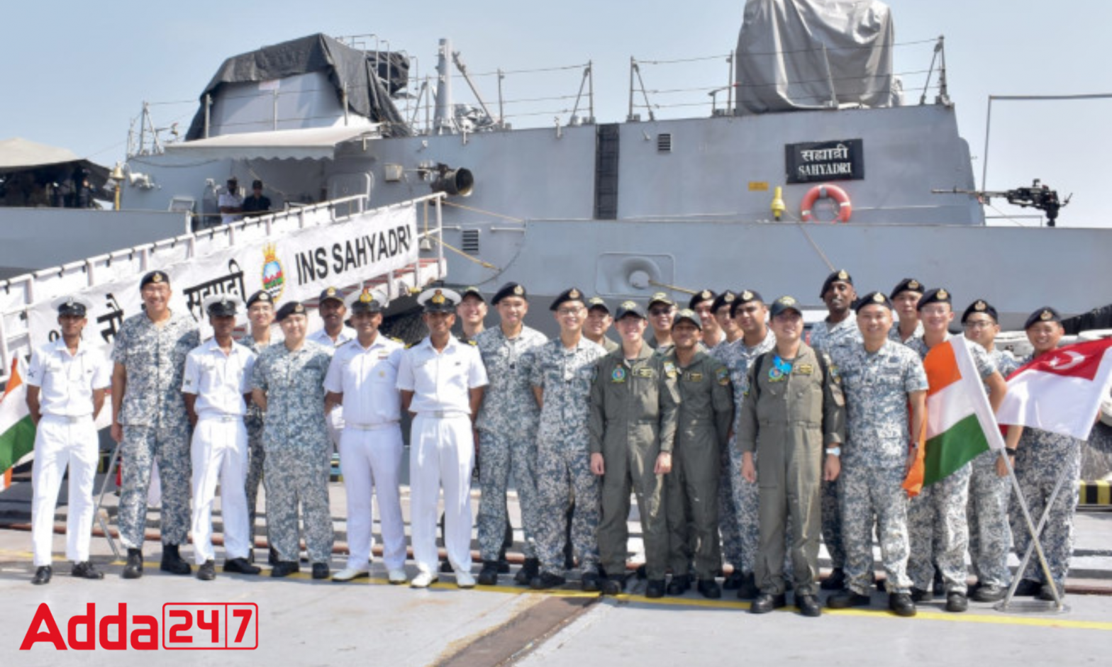 SIMBEX 2022 maritime exercise between Singapore and India