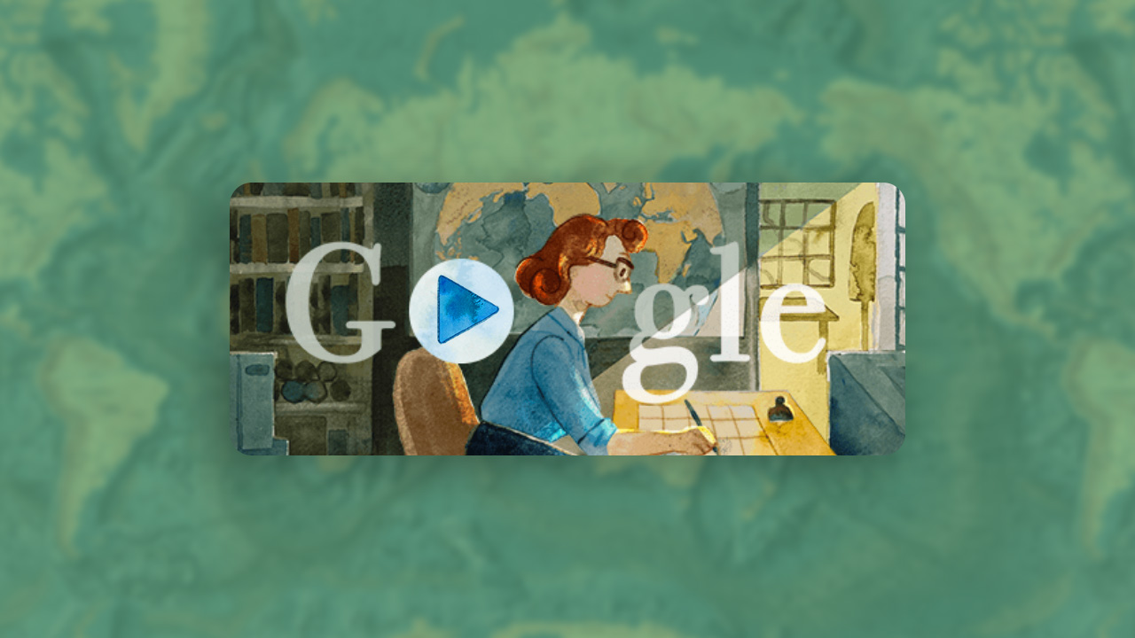 Google honours American geologist Marie Tharp with interactive doodle ...