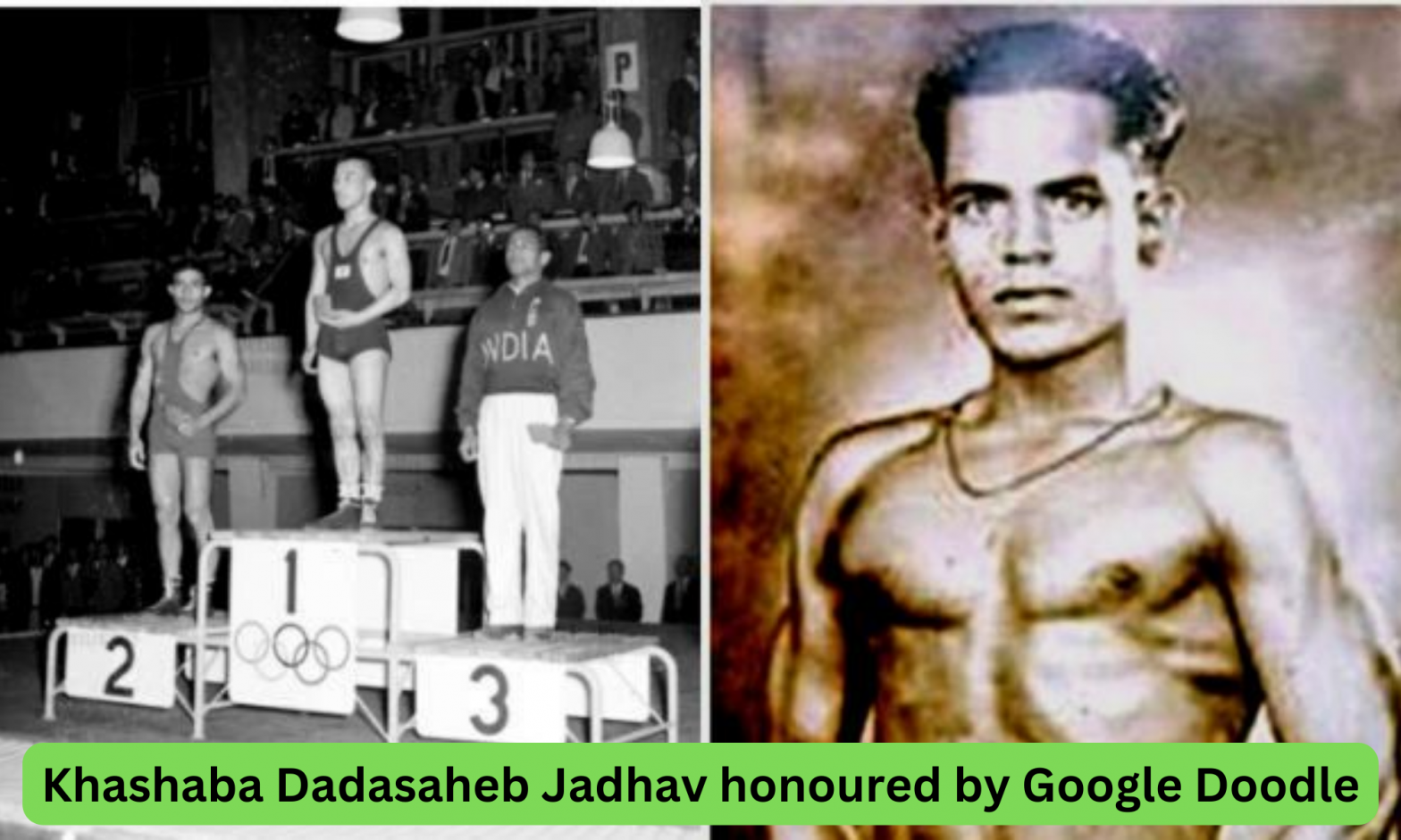 Khashaba Dadasaheb Jadhav 97th birth Anniversary, wrestler honoured by ...
