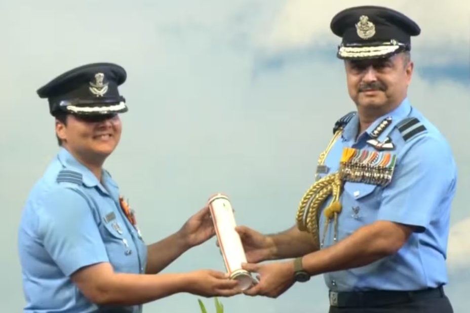 Wing Commander Deepika Misra is first IAF woman officer to receive gallantry award