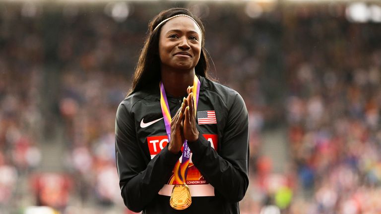 Tori Bowie, Olympic medal-winning US sprinter and former world champion ...