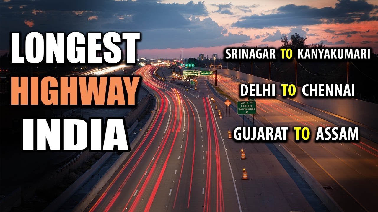 Longest Highway in India, List of Top 10