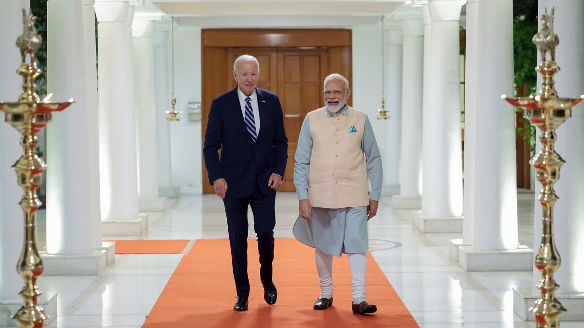 Modi and Biden Hold Bilateral Meeting in Delhi Ahead of G20 Summit