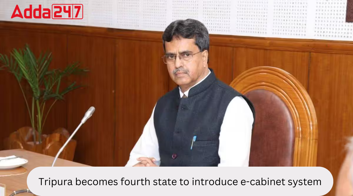 Tripura Becomes Fourth State To Implement E-Cabinet System