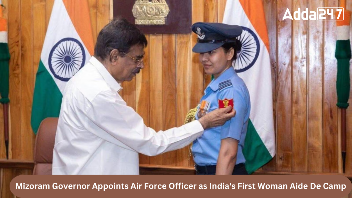 Mizoram Governor Appoints Air Force Officer as India's First Woman Aide ...