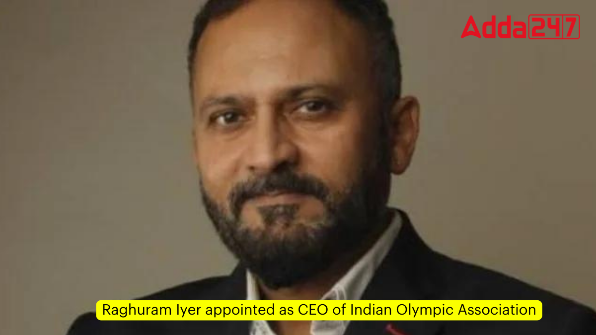 Raghuram Iyer appointed as CEO of Indian Olympic Association