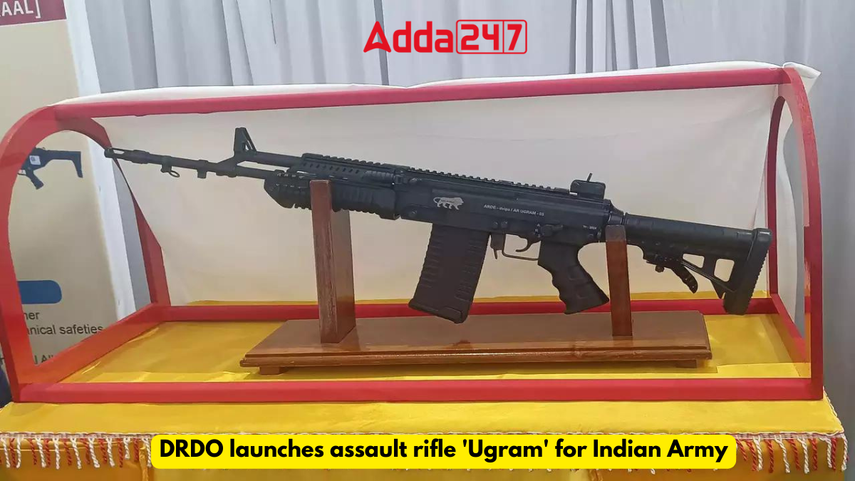 DRDO launches assault rifle 'Ugram' for Indian Army