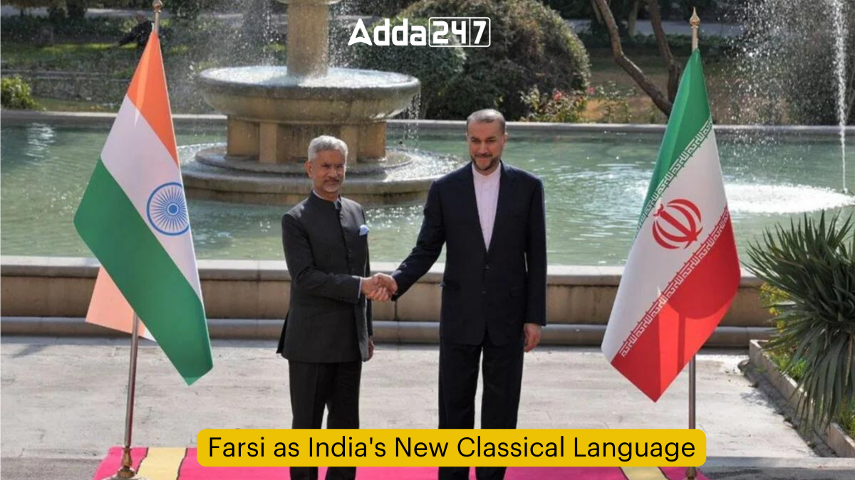 Farsi as India's New Classical Language