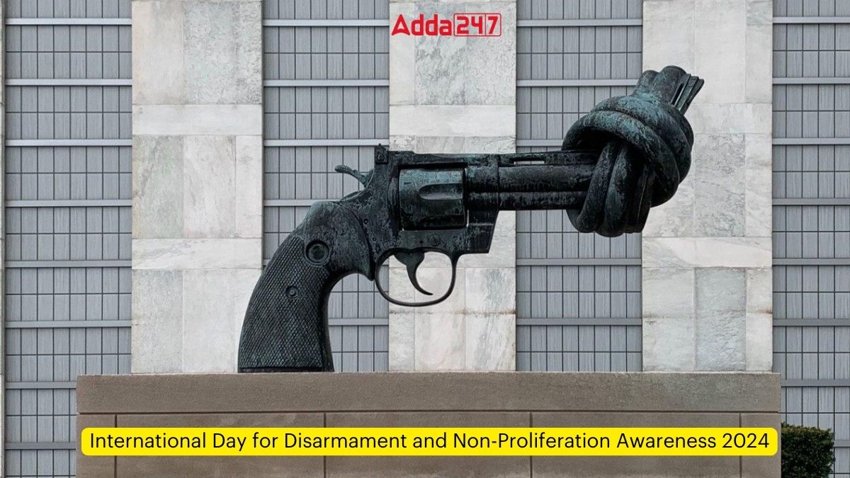 International Day for Disarmament and Non-Proliferation Awareness 2024