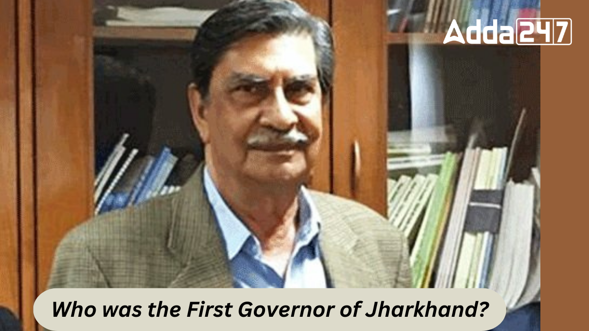Who was the First Governor of Jharkhand?